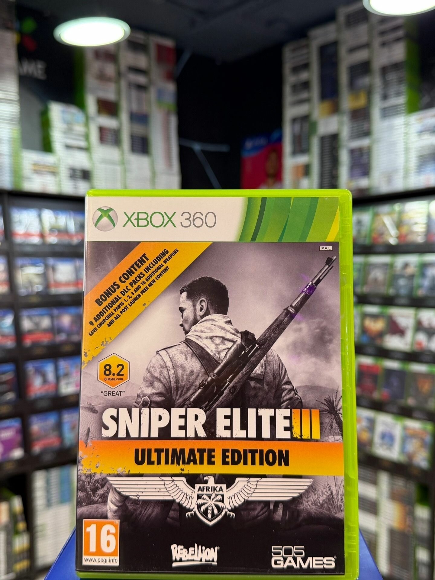 Игра Sniper Elite III Ultimate Edition (Xbox 360) (Box)