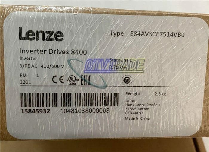 Модуль Lenze E84AVHCE7514VX0 — фото 1