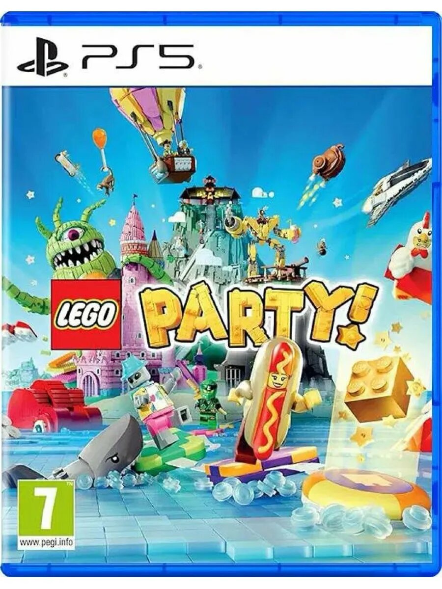 Игра Playstation LEGO Party (диск для PS5, Английская версия)