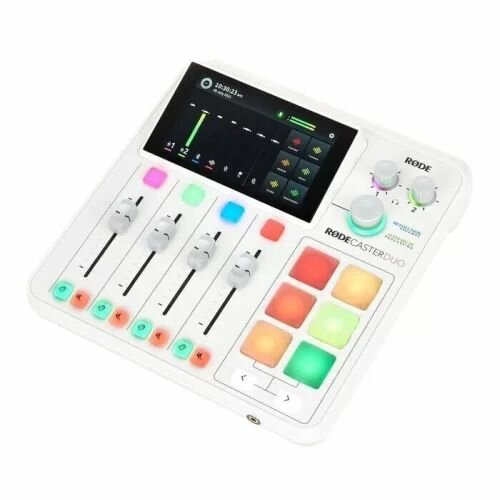 Аудиоинтерфейс Rode Rodecaster Duo white
