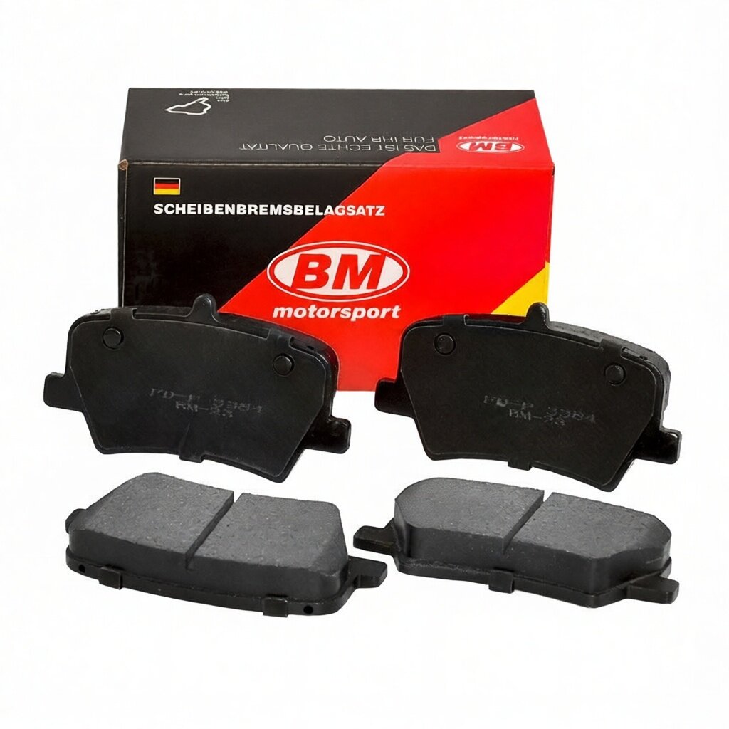 Колодки тормозные дисковые задние VOLVO XC40 FD3384 BM-Motorsport арт. FD3384