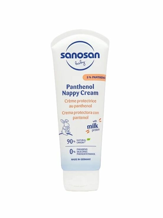 Защитный крем от опрелостей Sanosan Panthenol Nappy