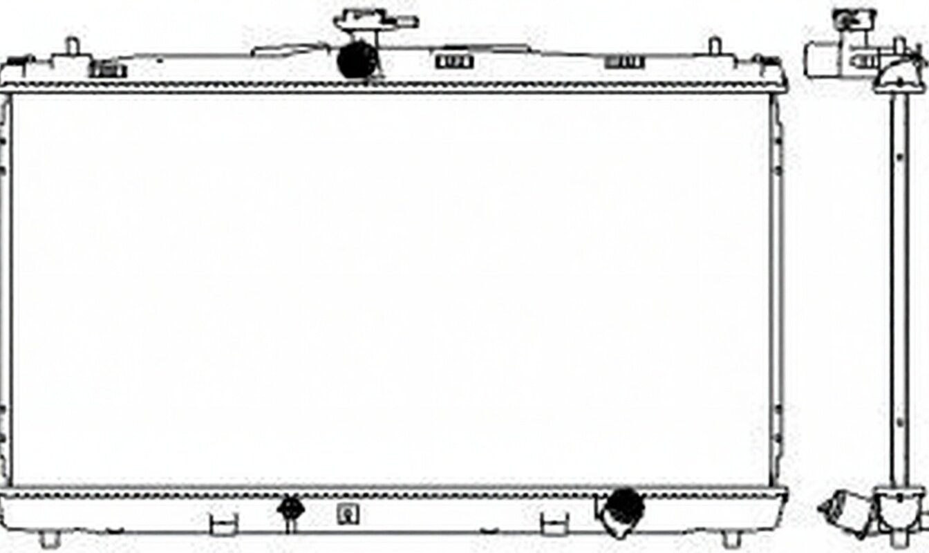 Радиатор LEXUS ES VI (ASV60, AVV60, GSV60) (12-) 34618539 Sakura арт. 34618539