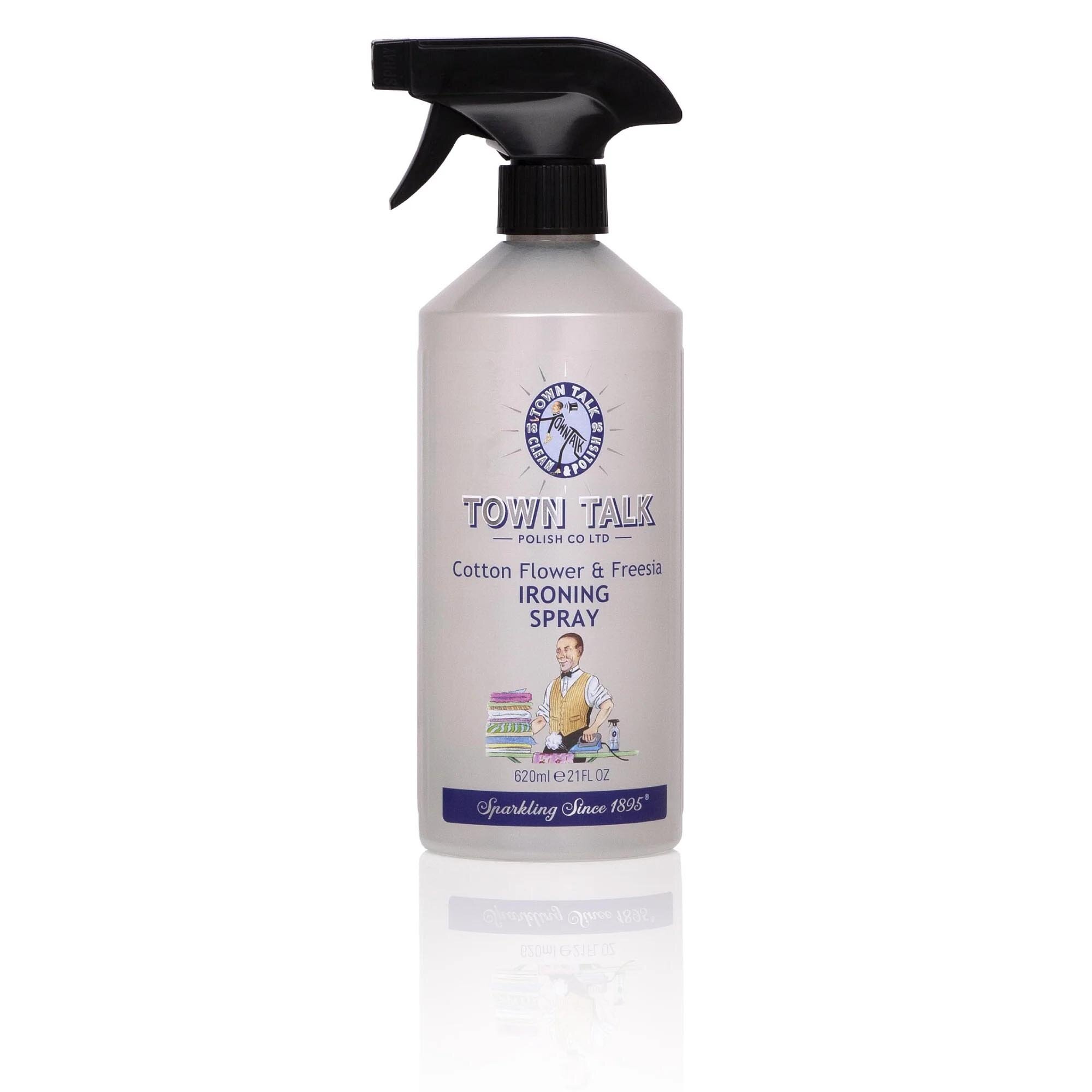 Спрей для разглаживания белья "Хлопок и Фрезия" TT327 TownTalkPolish Cotton Flower and Freesia Ironing Spray, 620мл