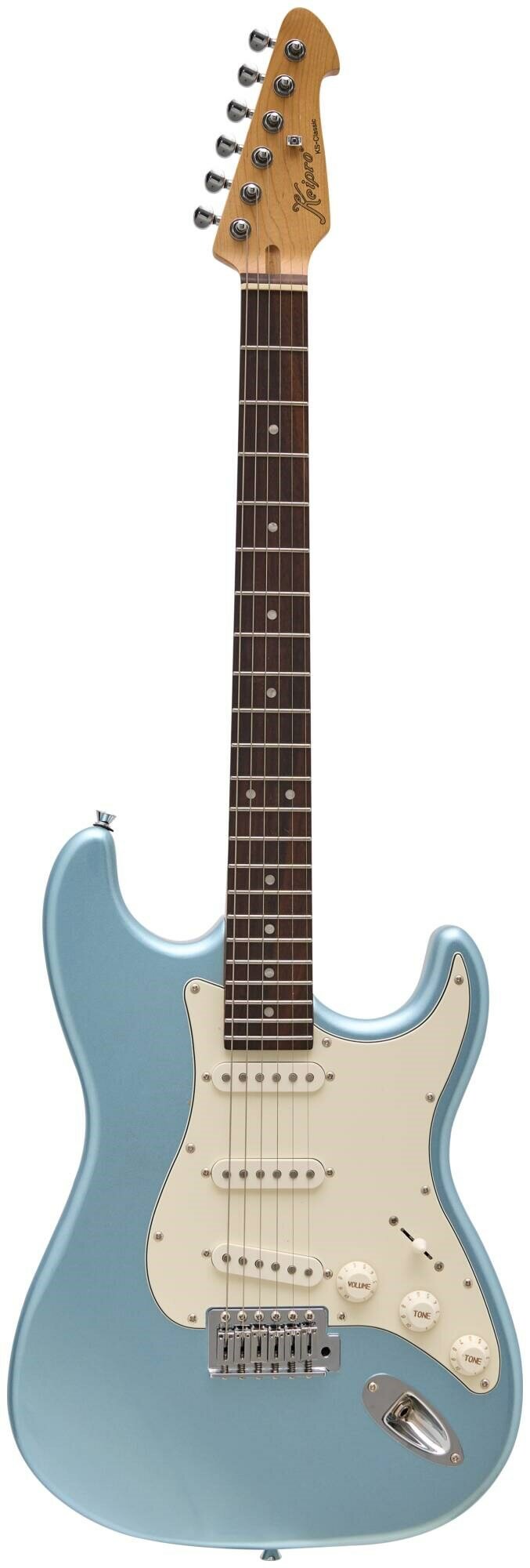 KEIPRO KS-Classic-R-S. S. S MIB - электрогитара, Stratocaster, чехол в комплекте