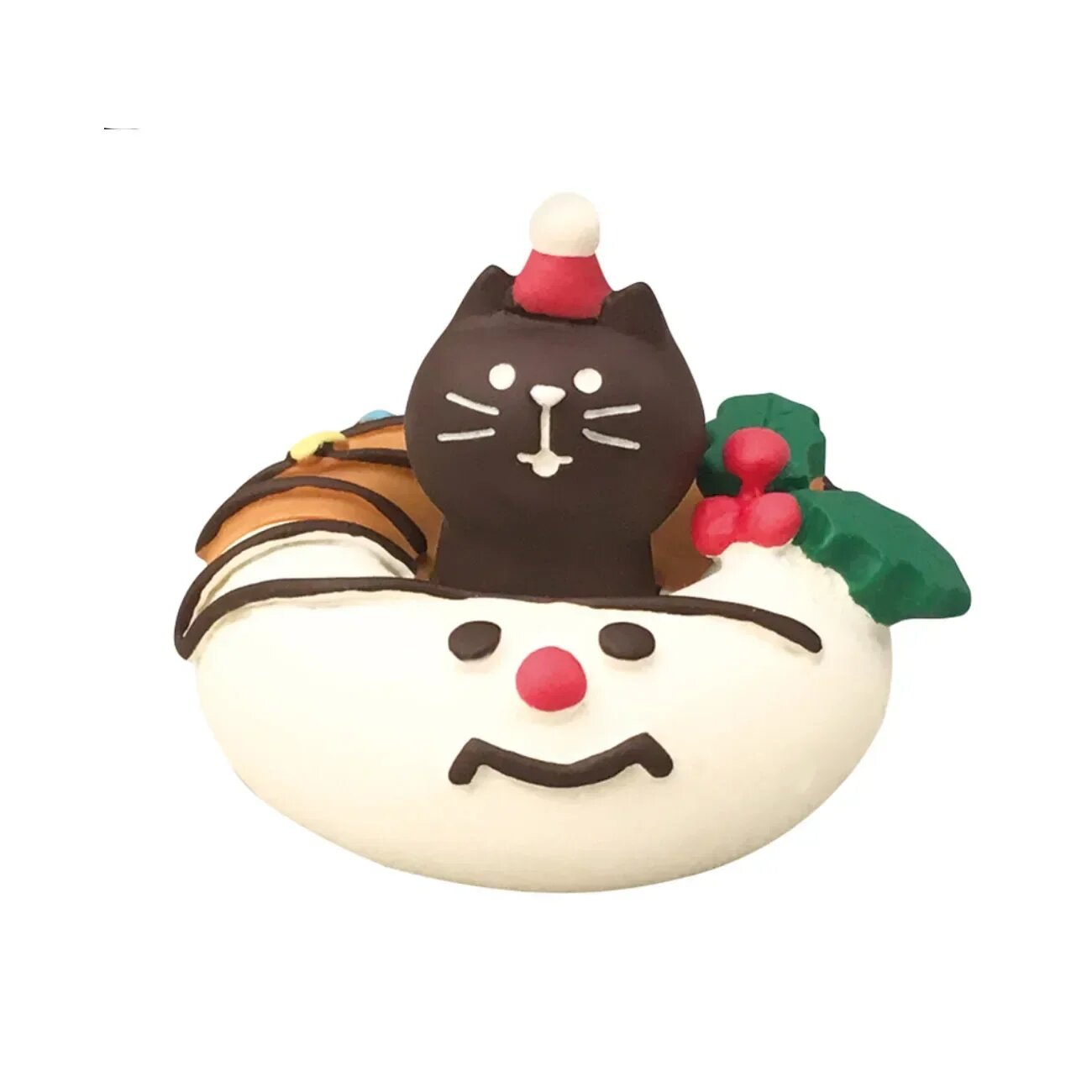 Рождественская миниатюра с котом Zakka, цвет 72925-D-24