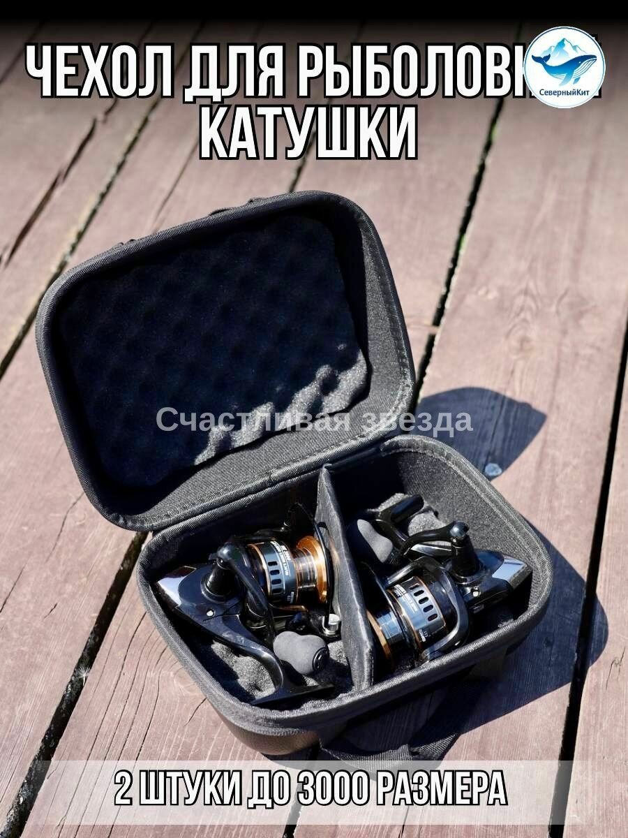 Чехол для рыболовной катушки жёсткий M