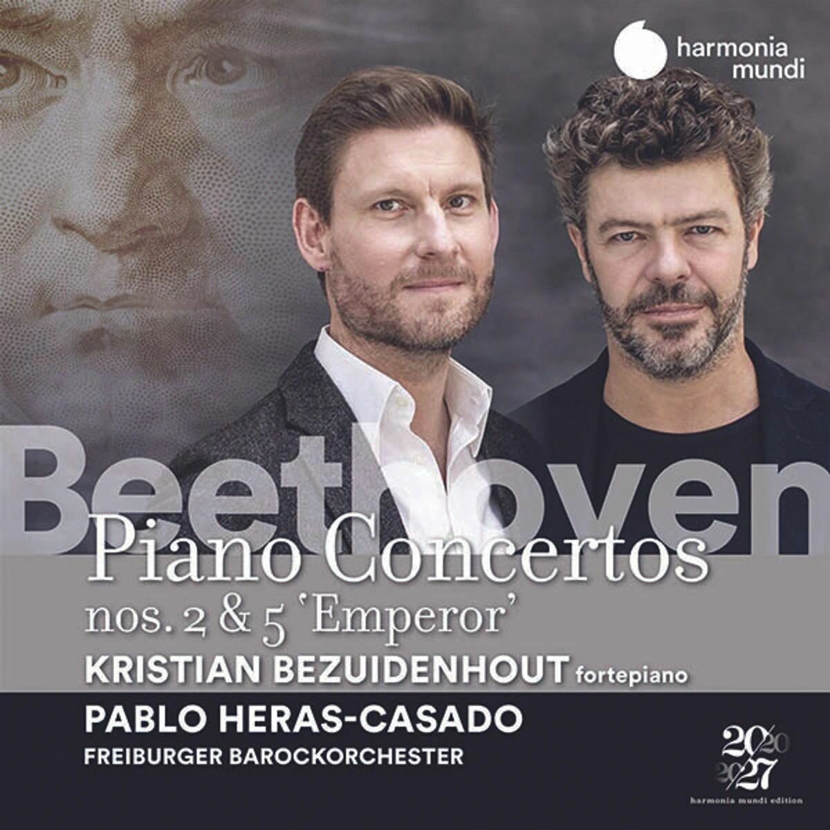 CD диск Kristian Bezuidenhout, Pablo Heras-Casado - Beethoven: Piano Concertos Nos 2 & 5 "Emperor" (CD) 2020, Digipack