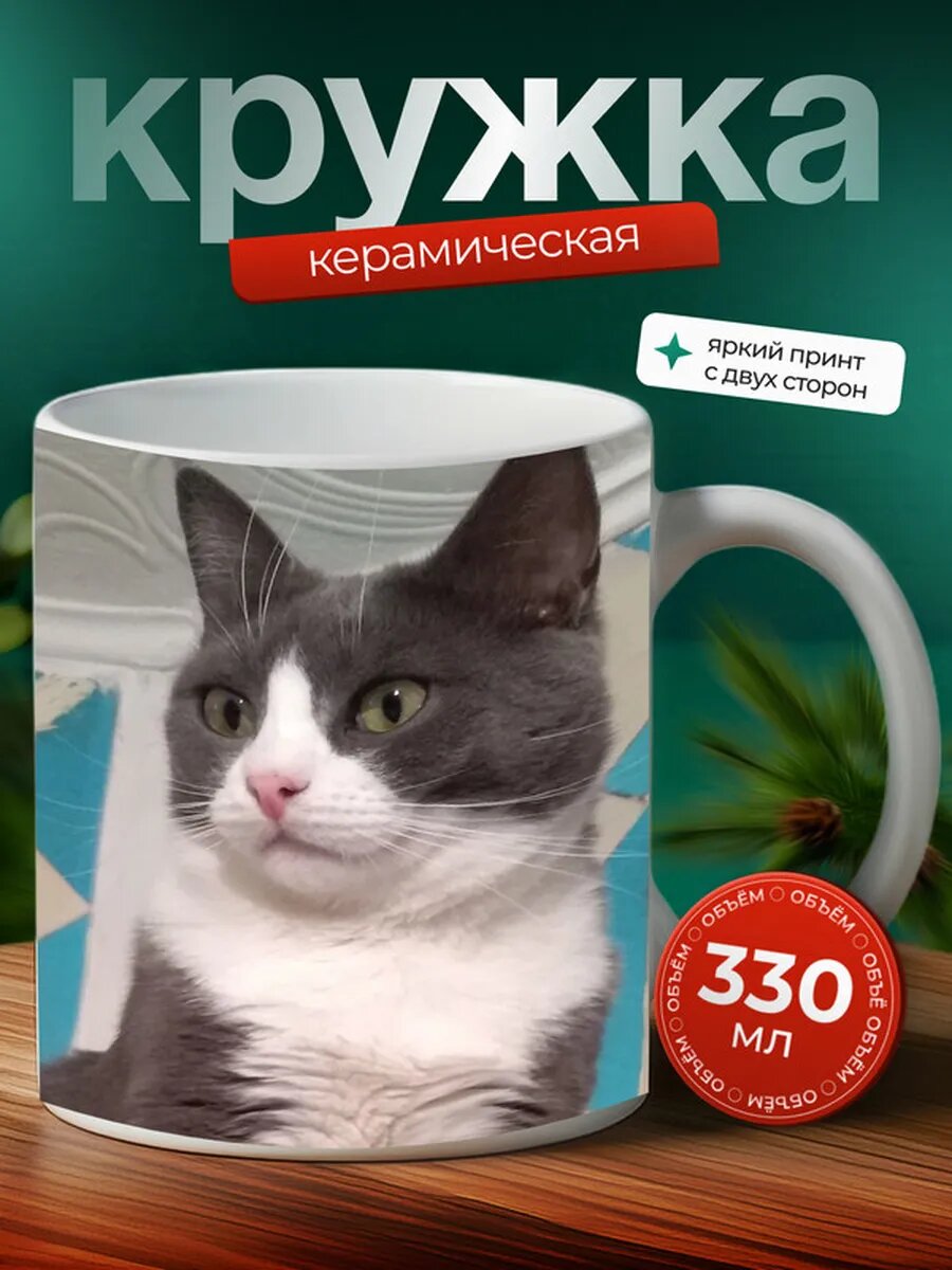 Кружка Бамбино кот 11,
