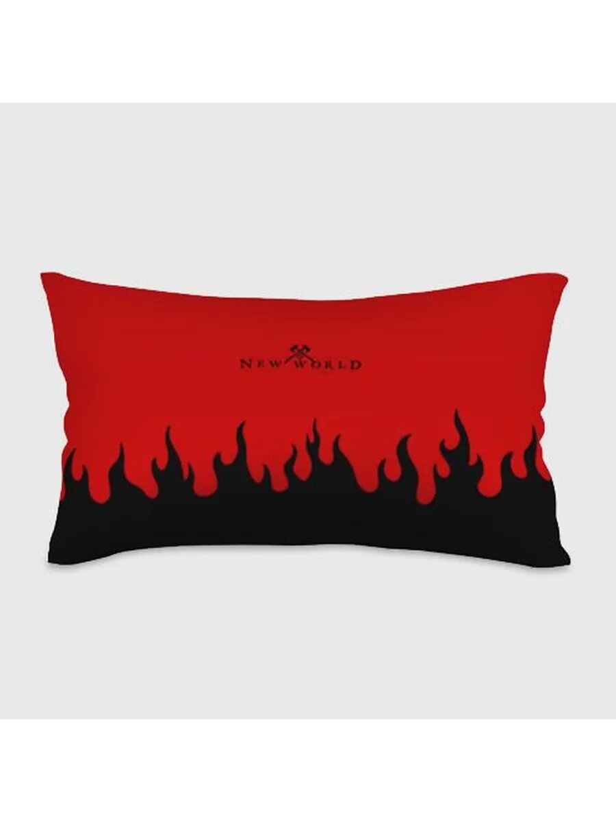 New world fire Подушка
