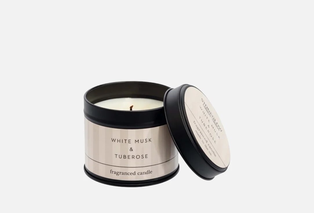 Stoneglow candels Белый мускус и Тубероза Ароматическая свеча 180 г