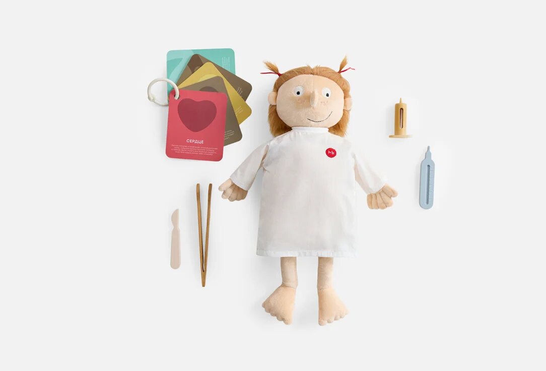 Happy Baby funny anatomy Игровой набор 6 шт