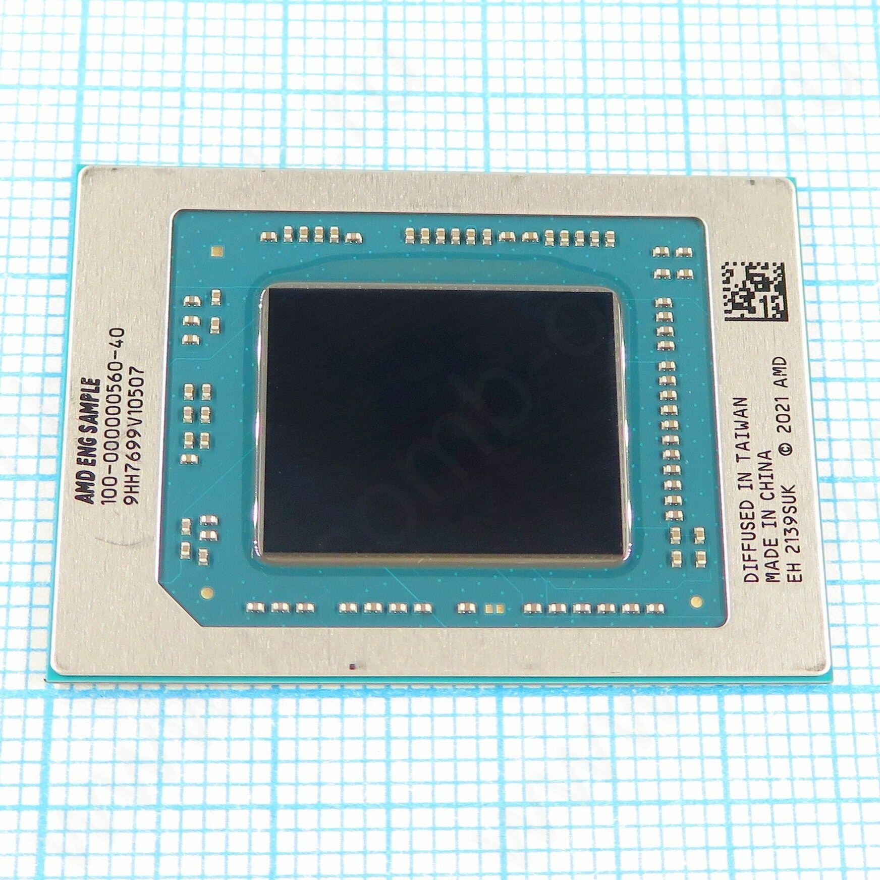100-000000560-40 Ryzen 9 Mobile 6900HX Rembrandt BGA (FP7r2) - процессор для ноутбука