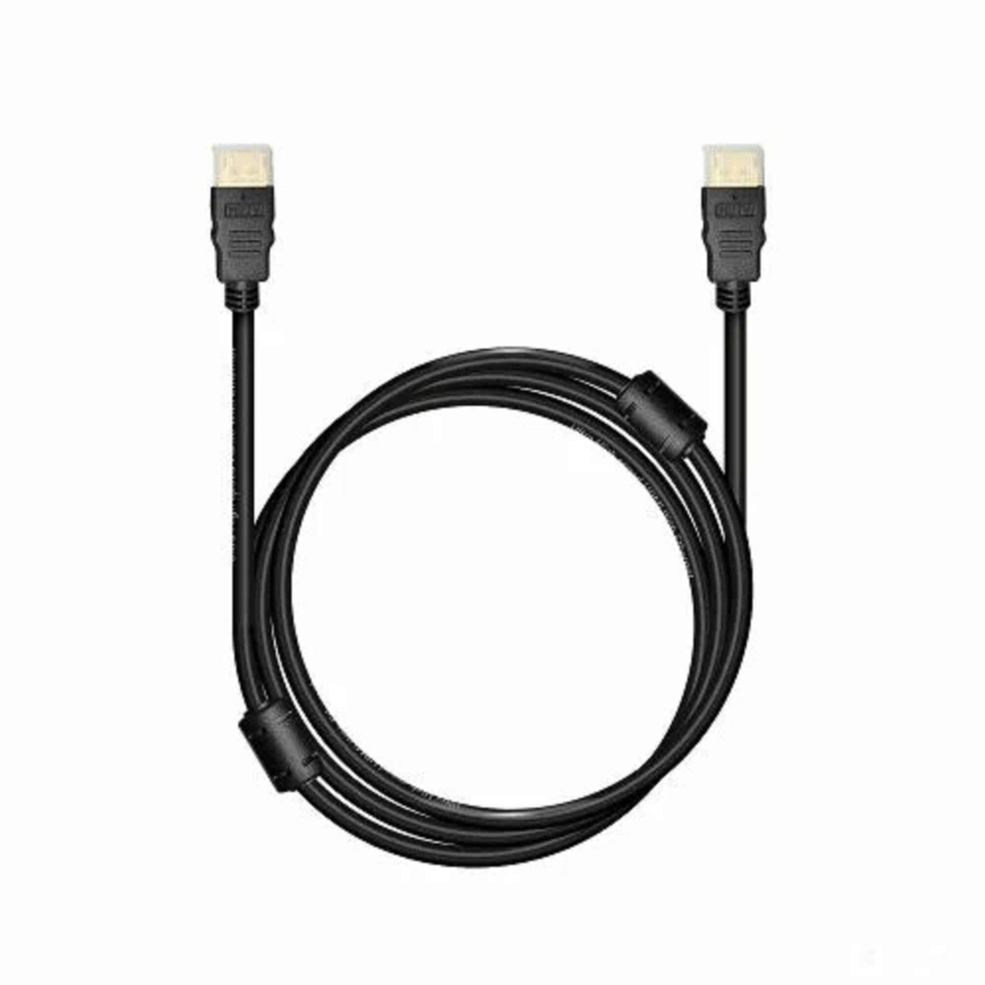 Кабель интерфейсный HDMI-HDMI BION BXP-HDMI21-030 v2.1, 19M/19M, 3D, 8K UHD, экран, ферритовые кольца, 3м, черный