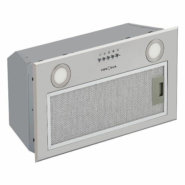 Вытяжка встраиваемая в шкаф Krona Ambra 600 Inox PB
