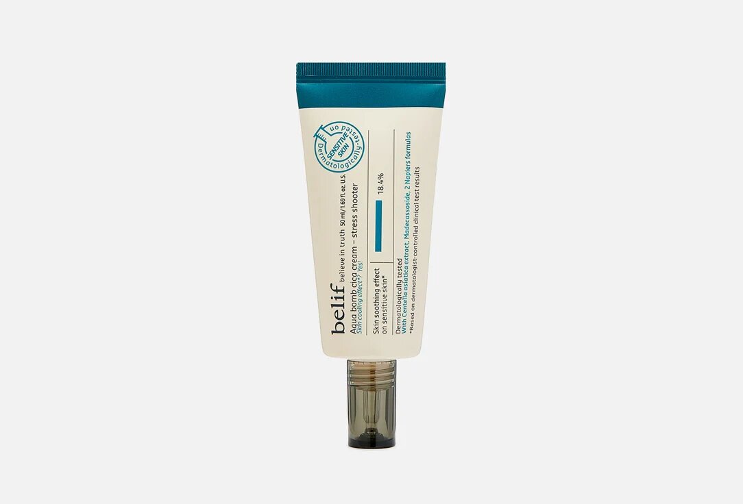 Belif Aqua bomb cica cream – stress shooter Крем для лица 50мл