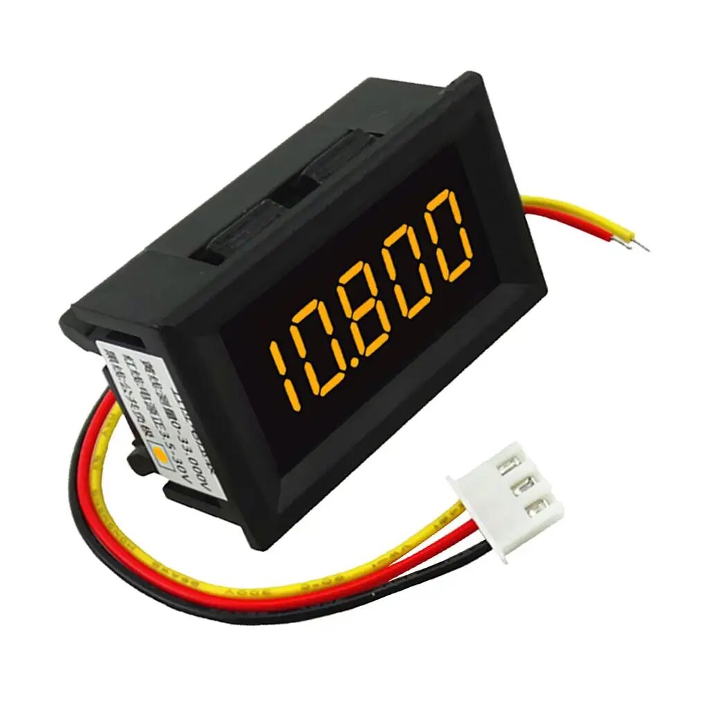 Цифровой вольтметр 0-33000В Yellow