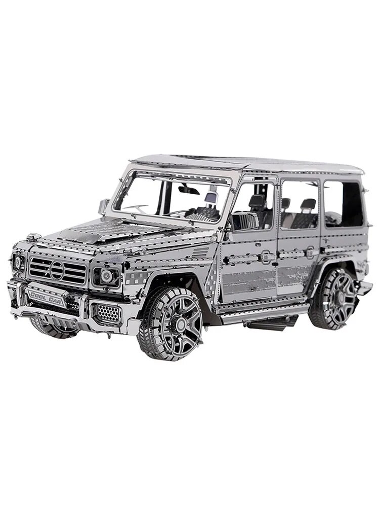 3D стереоскопическая головоломка из нержавеющей стали DIY креативная модель автомобиля G500