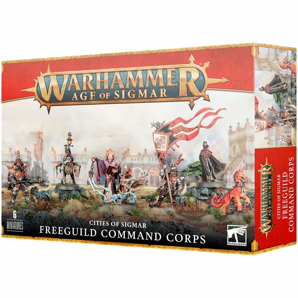 Набор миниатюр Warhammer Games Workshop Cities of Sigmar: Freeguild Command Corps