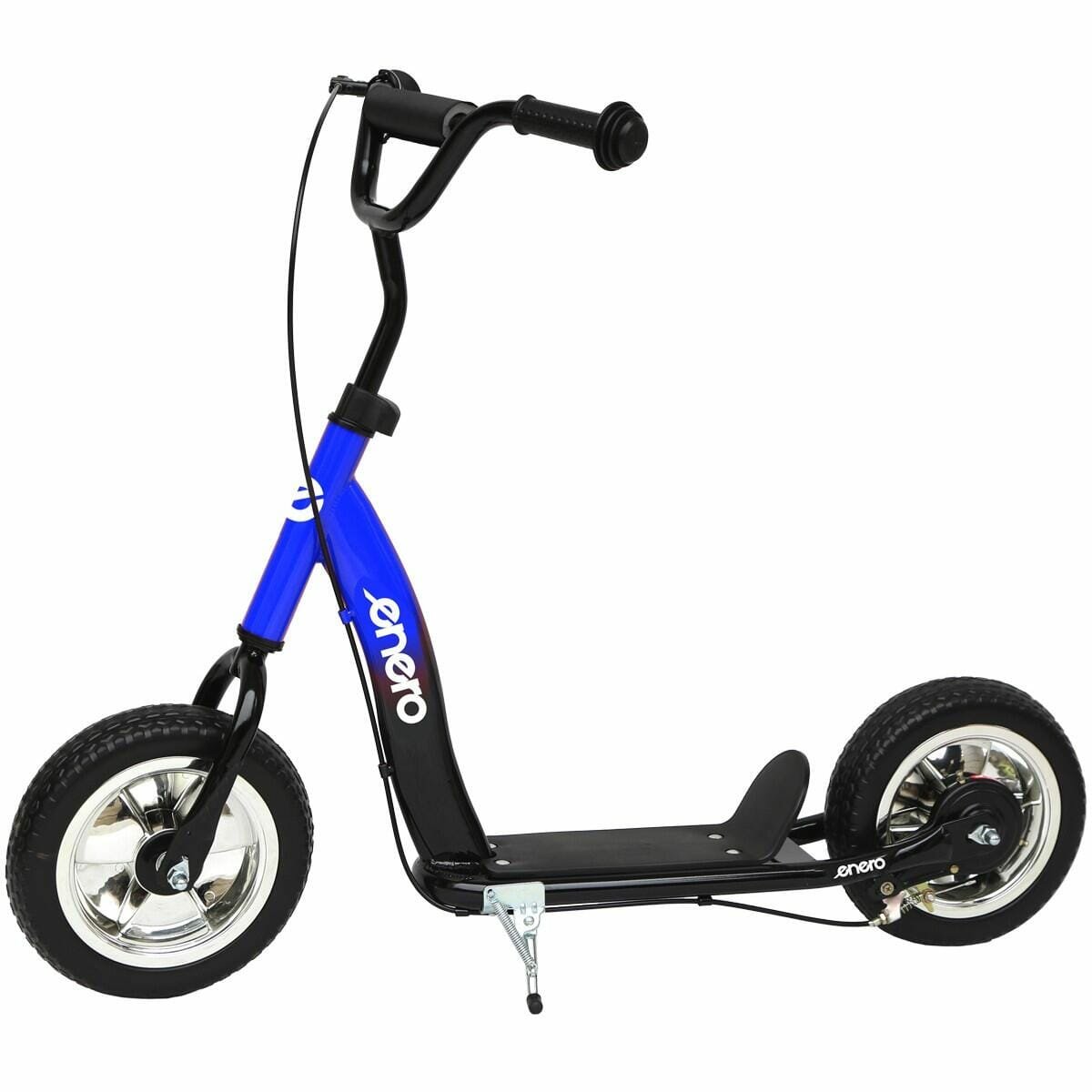 DECATHLON самокат Enero Ghost Raider, черный, синий, 10 дюймов, 50 кг