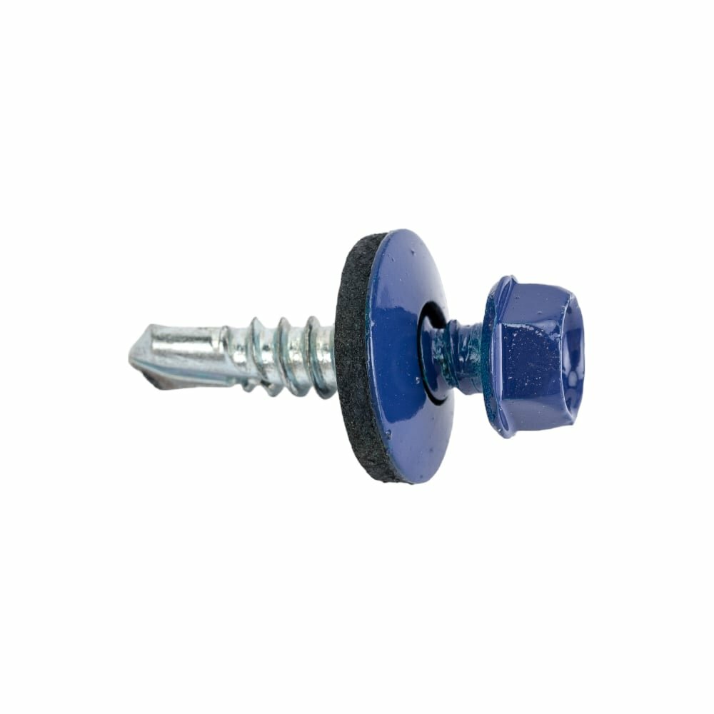 Кровельный саморез крепежная техника 5,5/25 RAL5002 ультрамарин (250 шт.)