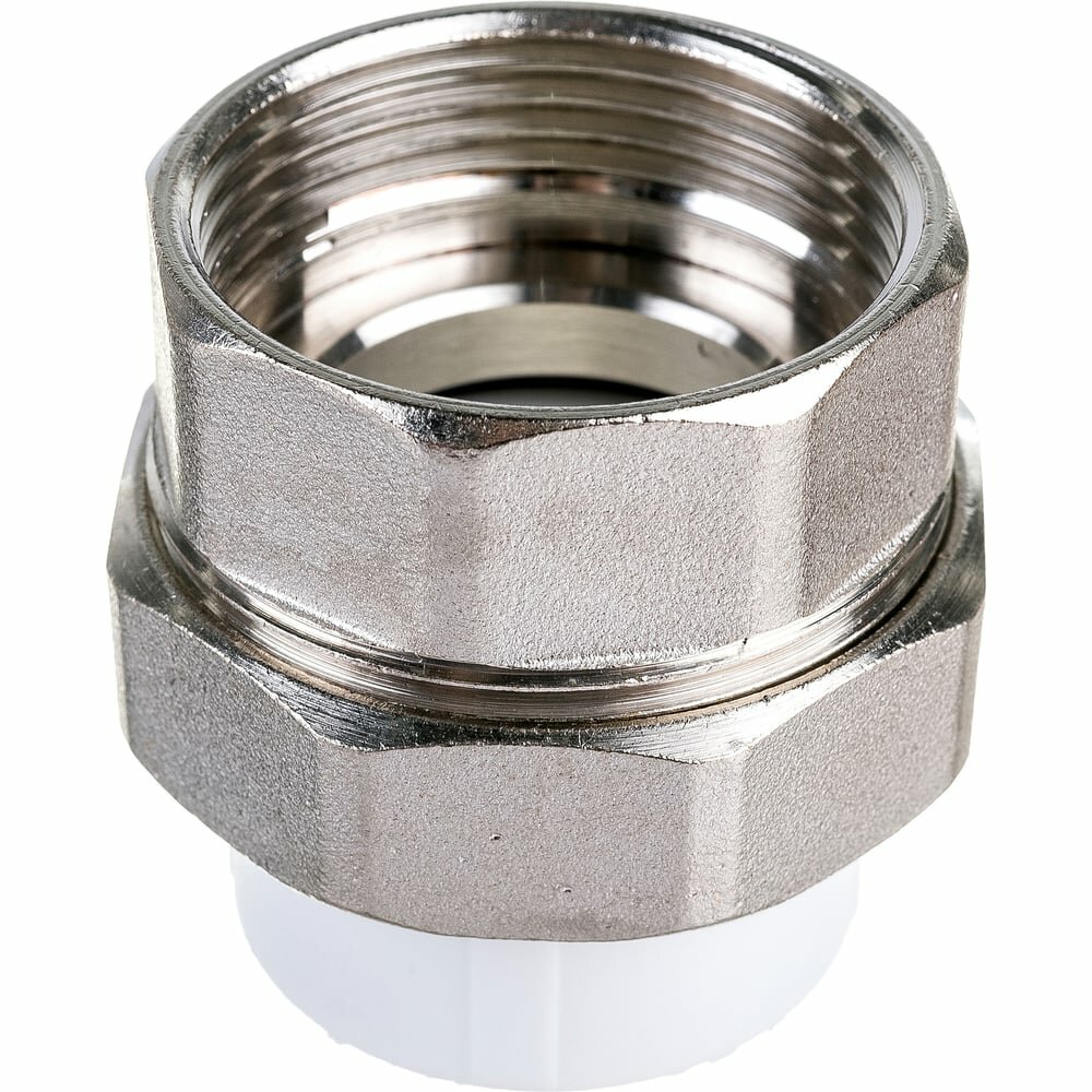 Комбинированная муфта VALFEX PP-R белая, разъем 32х1 1/4 дюйма ВР 10155132 127-0216