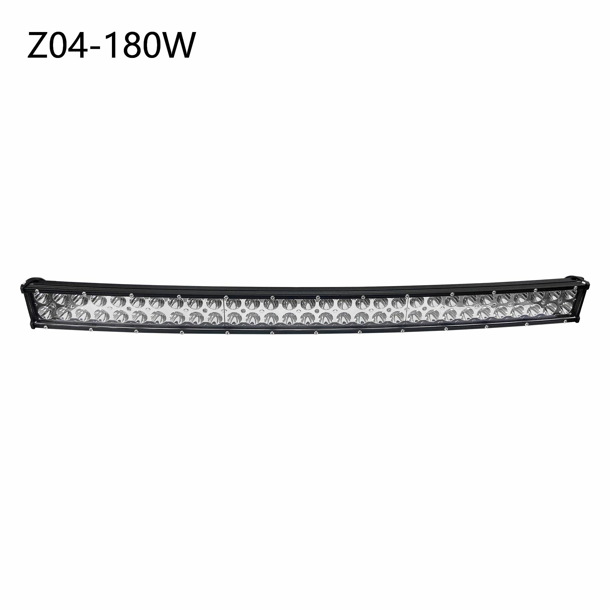 Светодиодная фара CH032 180W 60 диодов, мощный дальний свет с изогнутым корпусом 12-24В