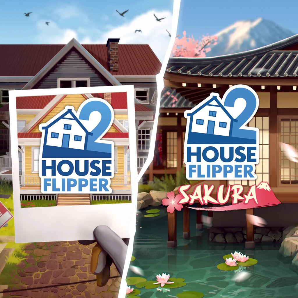 Игра House Flipper 2 Sakura Bundle, цифровое издание PlayStation 5, регион Турция / код пополнения баланса