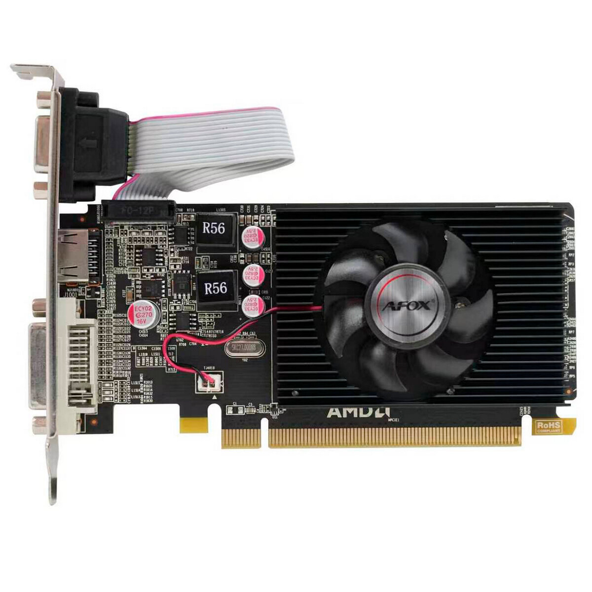 Видеокарта Afox Radeon R5 230 2 ГБ (R5 230 2GB), RTL