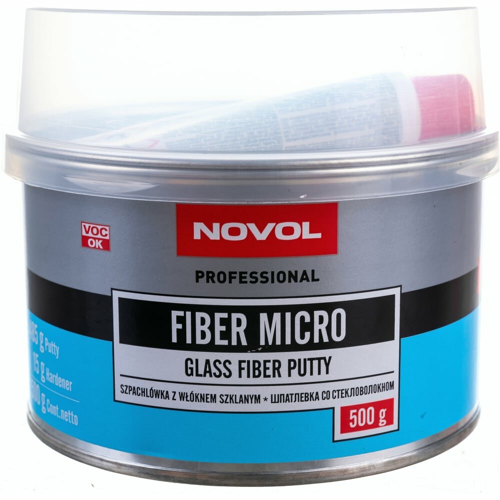 Шпатлевка NOVOL FIBER MICRO