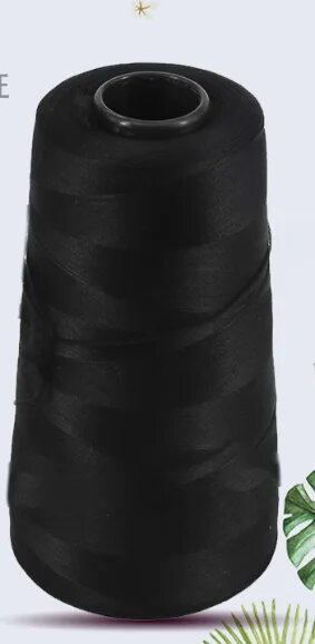 Черная нейлоновая нить Vestone 200D, 3000 ярдов