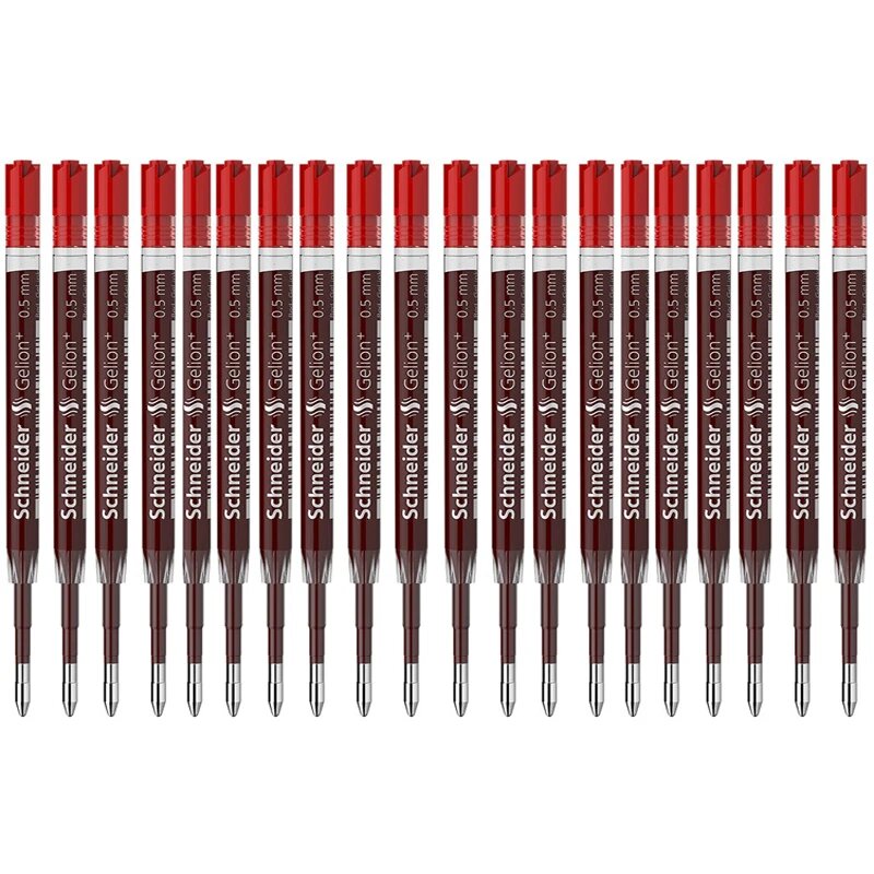 Стержни для ручек Schneider G2 Gelion 0,5 мм 20 PCS Red Refills