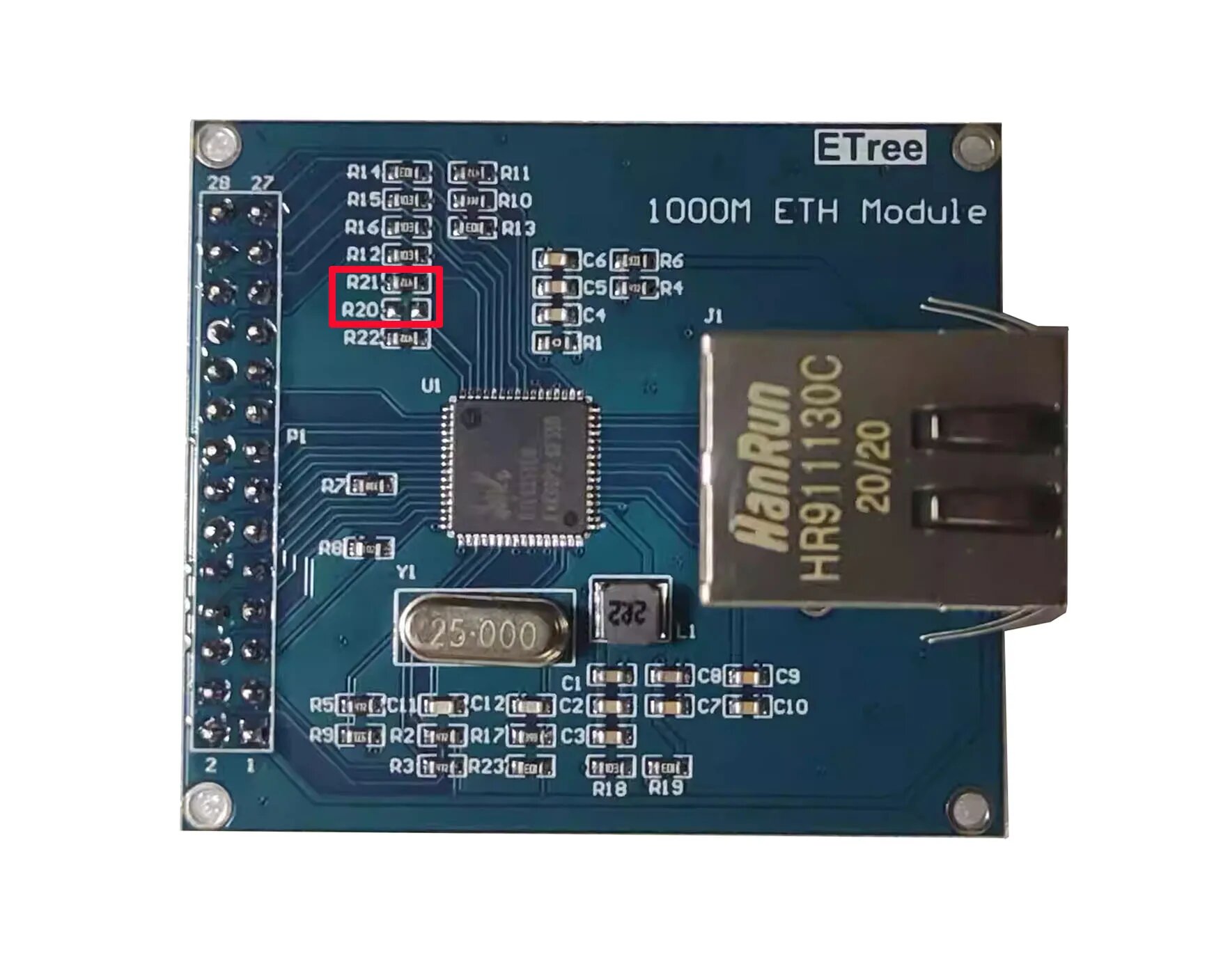 Модуль Gigabit Ethernet RTL8211EG — фото 1
