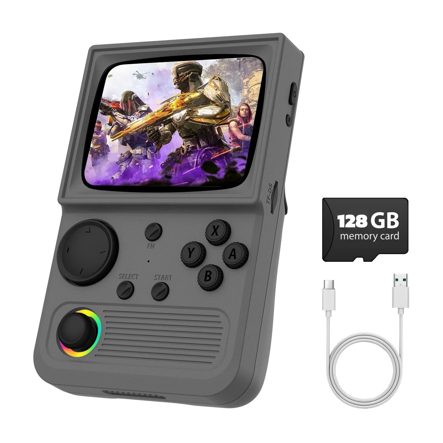Портативная консоль R36T, 128GB, Gray