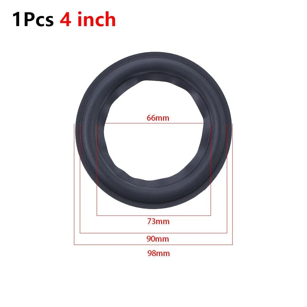Резиновые кольца для ремонта динамиков 3/4/5/6.5/7/8/10/12 дюймов 1pcs 4 inch