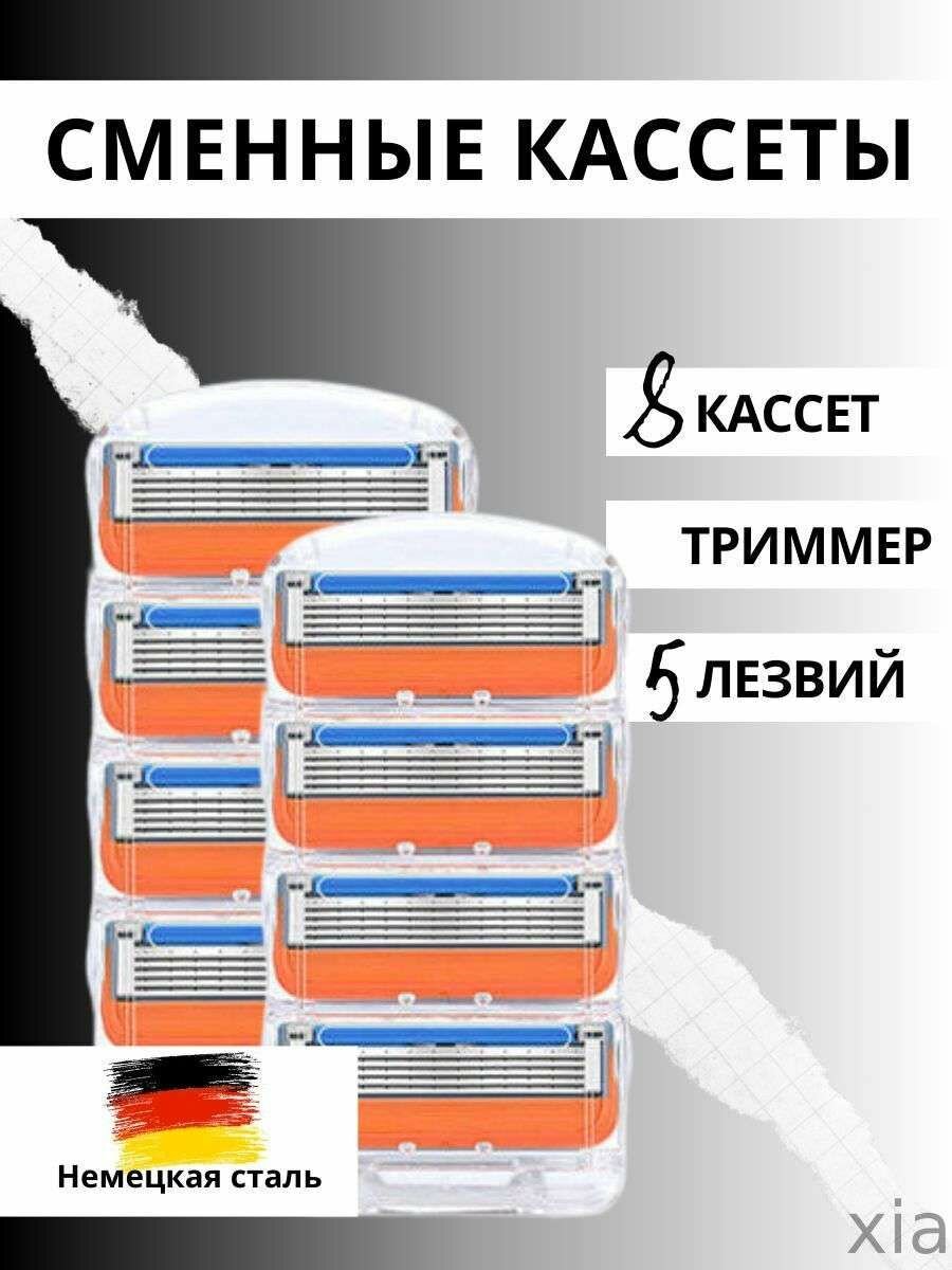 Сменные кассеты для мужских бритв