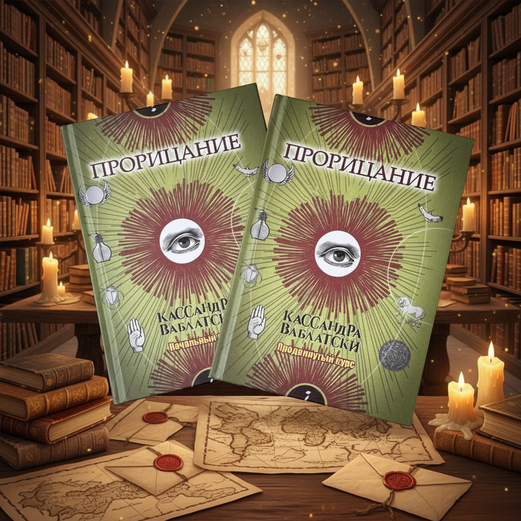 Комплект из 2 книг Гарри Поттера. Прорицание. Начальный курс и Прорицание. Продвинутый курс. Учебники Хогвартса