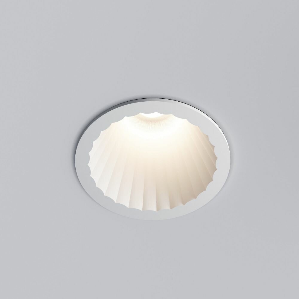 Elektrostandard 15274/LED Светильник встраиваемый 12W 3000K белый IP44 Электростандард.