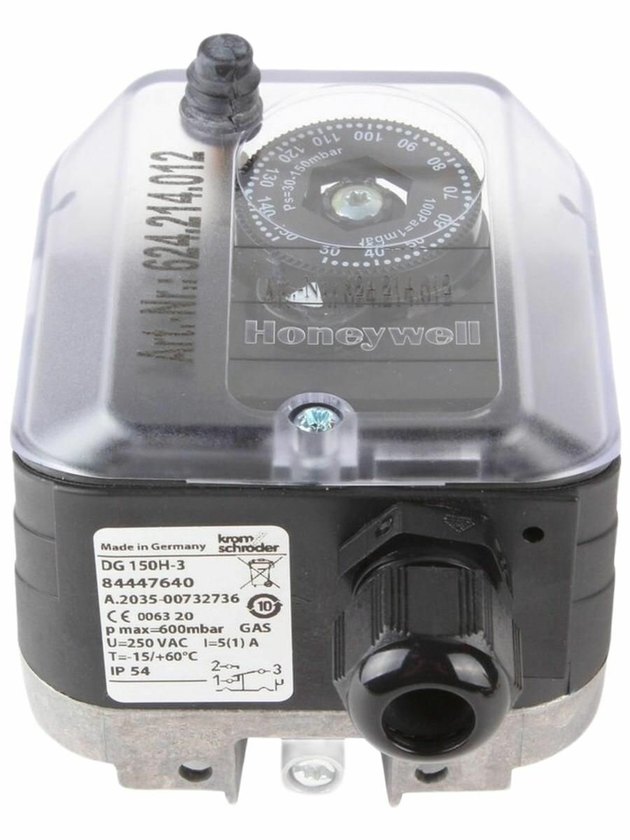 Датчик-реле давления газа Kromschroder DG 150H-3 84447640