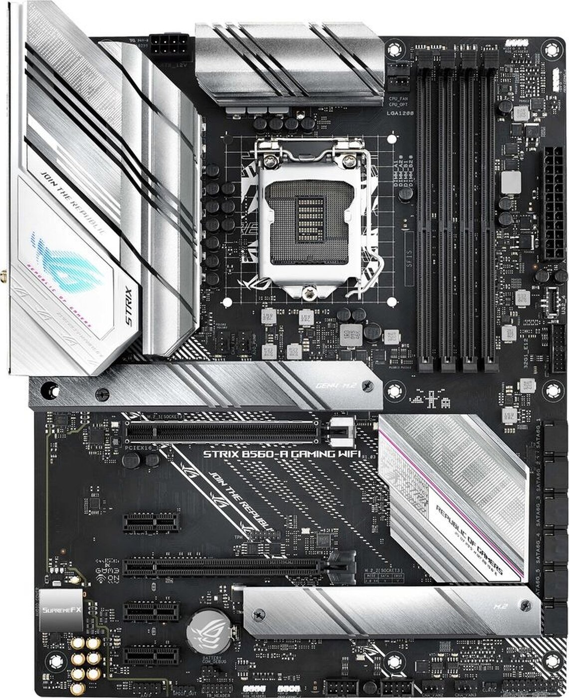 ASUS ROG STRIX B560-A GAMING WIFI DDR4, LGA 1200, DDR4, Материнская плата