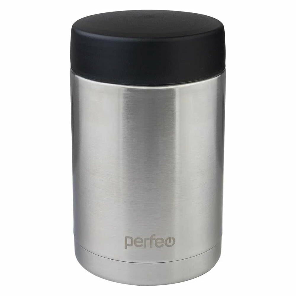 Термос для еды Perfeo с широким горлом, сумкой, объем 0.5 л 30022598
