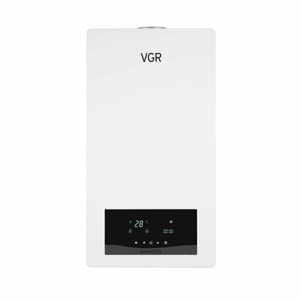 Котел газовый настенный 29 кВт VGR (Vaillant) turboFLEX VU одноконтурный, закр. камера, высокоэфф. насос (4600012003)