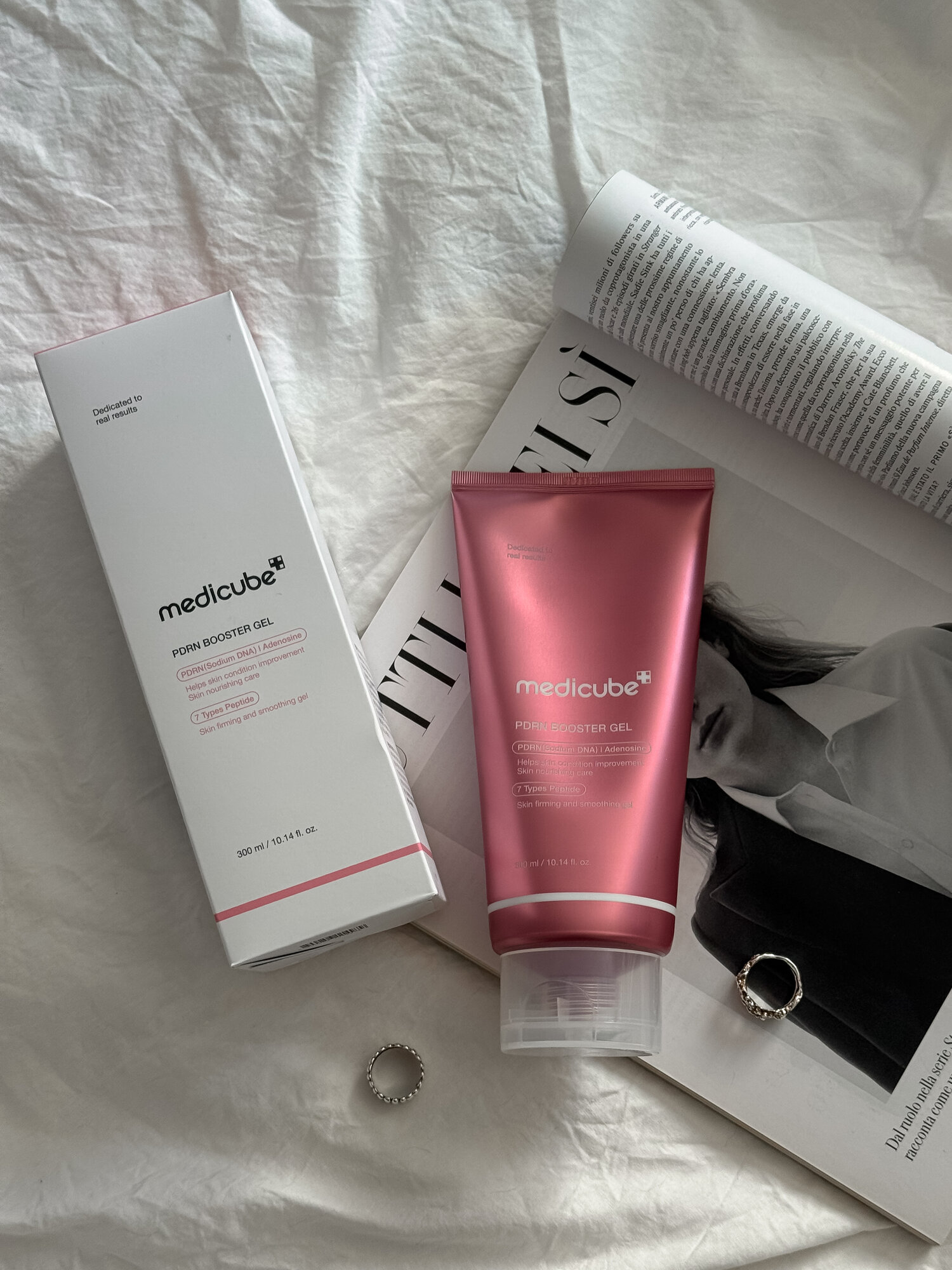 Medicube Бустерный гель для лица с коллагеном PDRN Booster Gel 300 мл.