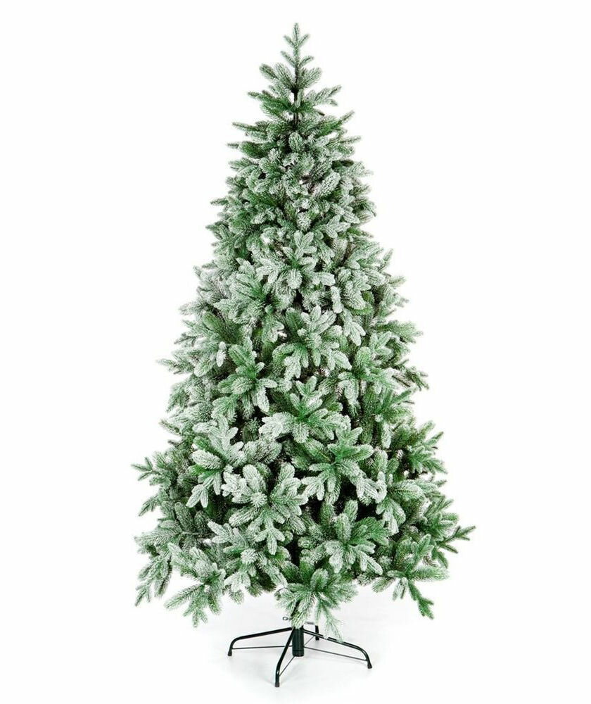 Искусственная ель Монсеррат заснеженная, литая 100%, 150 см, Кристал Трис (Crystal Trees) KP62150