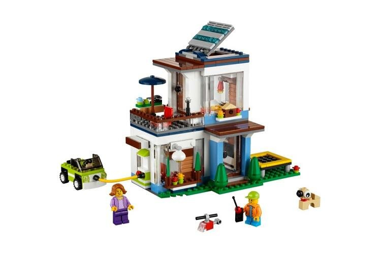 Конструктор унисекс LEGO Creator 3 в 1 Современный дом, 386 деталейКонструктор унисекс LEGO Creator 3 в 1 Современный дом, 386 деталей