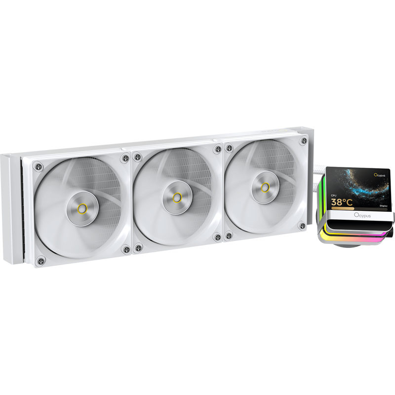 Система жидкостного охлаждения Ocypus Sigma L36 PRO WH, 360 мм Sigma-L36-WH3ANWL00P-GL