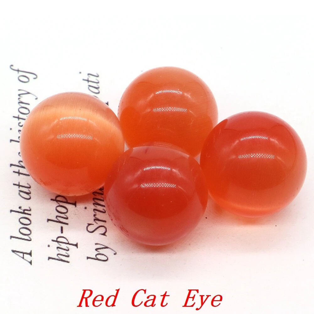 Набор мини хрустальных шаров из аметиста 20 мм 1pcs, Red Cat Eye