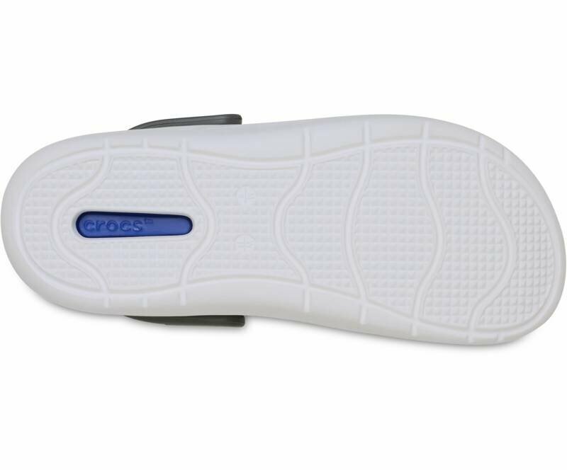 Сабо Crocs InMotion Clog, размер EU 41-42 M8W10 СМ 25.5, голубой, белый, синий, серый — фото 1