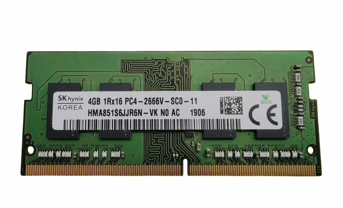 Оперативная память Hynix DDRIV 4Gb HMA851S6JJR6N-VK