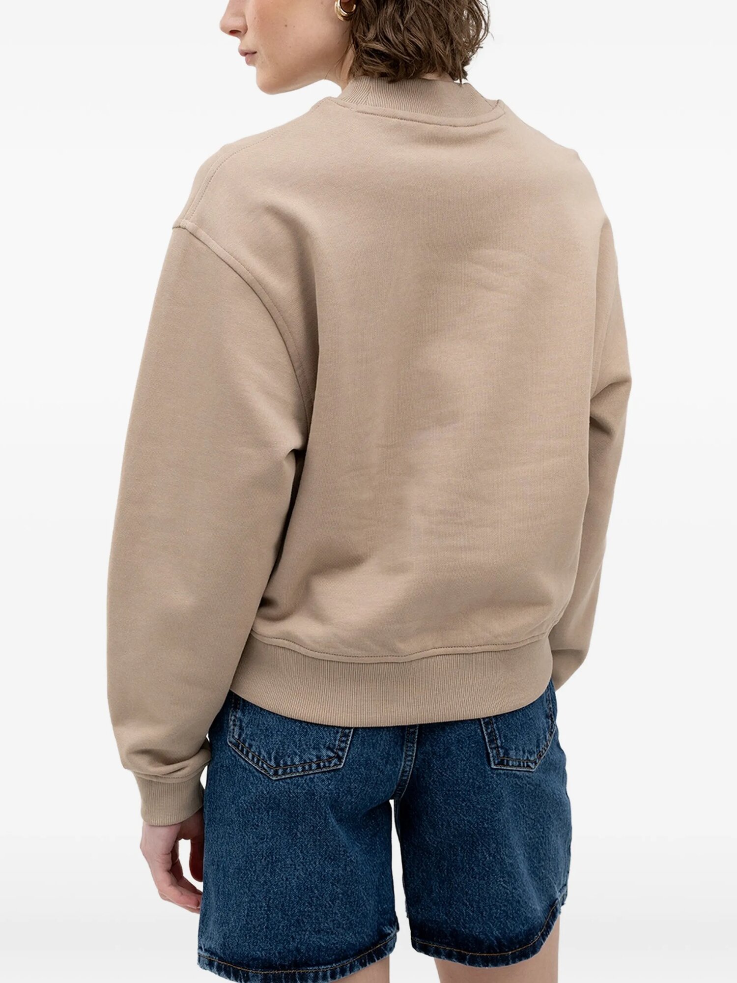 Свитер HUGO Logo-embroidered mock-neck sweater, размер 34, , разноцветный — фото 1